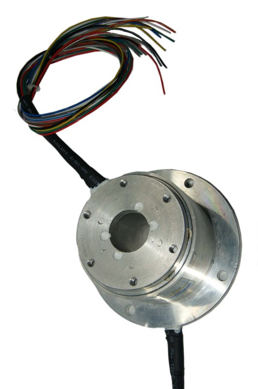 hallow shaft through bore slip ring 6 /12 /18 /24 circuits Inner diameter 25.4mm