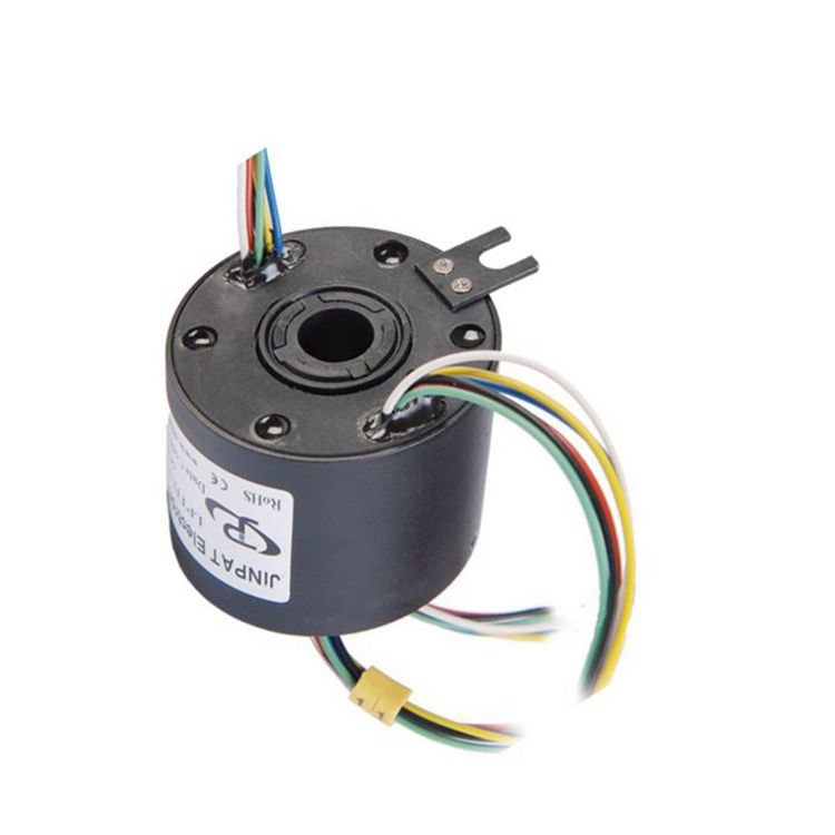 Outer Diameter  34.9mm Through hole Combined slip ring assembly 2A / 5A / 10A   used for cable reels