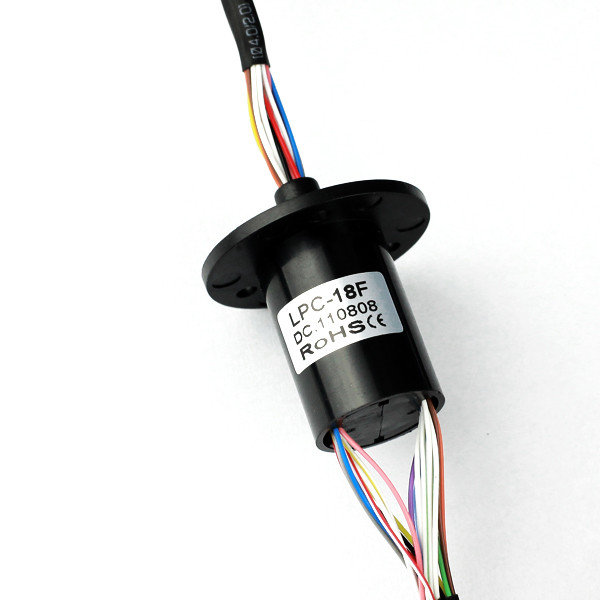 Electrical  Slip Ring 18 Circuits Capsule for Radar Antenna with Max. Speed of 300 rpm