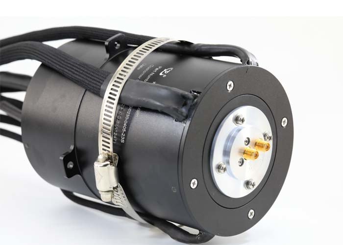 29 Circuits Solid Hallow Shaft Slip Ring with 23 Wires Stable Signal Transmitting Electrical Connector