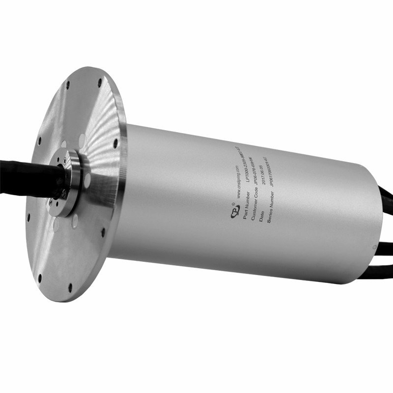 50 mm ID Through Hole Slip Ring with Multiple Circuits and Long Life for Rotary Tables