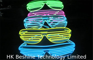 Shutter Shaped El Wire Sunglasses