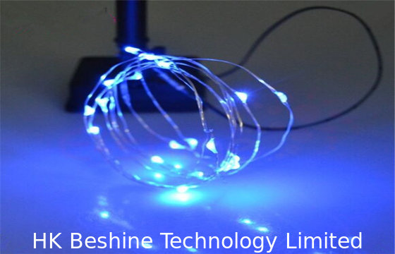 Outside Ip65 Solar Energy Saving Led Fairy String Lights Steady On