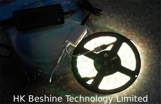 120 Leds / M SMD 5050 RGB 5A 12V Led String Light Waterproof Led Strip + 44 Key Remote Controller