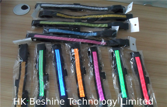White Red Purple LED illuminated Collars Controled By The Button / Pet Accessories