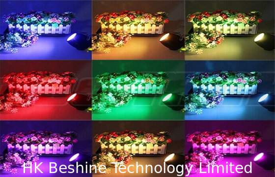 White / Black RGB LED Atmosphere Lamp 150 LM Equal To 18W Bulb