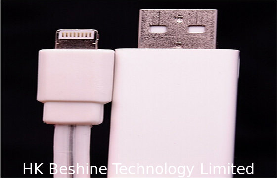 Fashion Electroluminescent Products EL Light Up Micro Usb Cable , 80 - 90cm Length