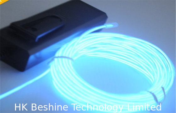 Glow EL Lighting Wire With 2.3mm Diameter , Flexible Neon Light