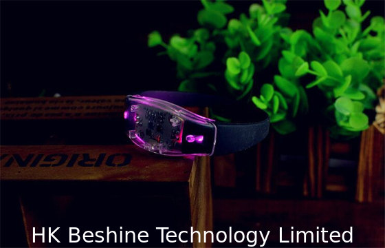 10 Inches Led Flashing Bracelet / Motion Sensor Bracelet Large Size