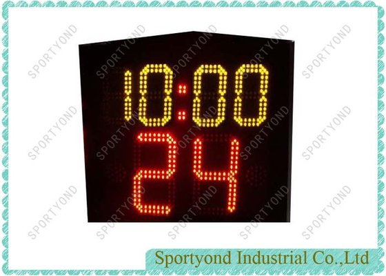 Electronic College Basketball Shot Clock With Three Sided Led Digital Display