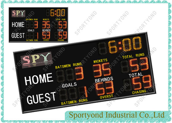 Electronic Live Cricket World Cup Scoreboard Sports , Digital LED Scoring Board
