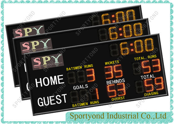 Electronic Live Cricket World Cup Scoreboard Sports , Digital LED Scoring Board