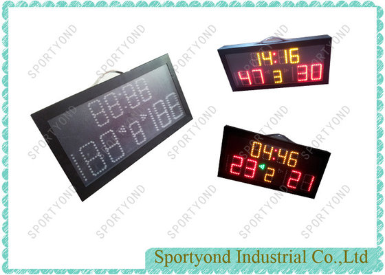 Red Green Yellow Led College Sports Scoreboard , Electronic Futsal Stadium Scoreboard
