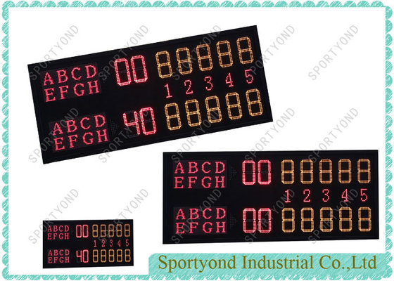 Waterproof Outdoor Electronic Tennis Scoreboard 