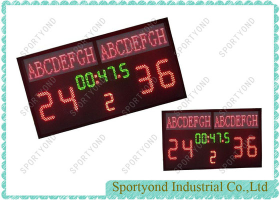 Sports Led Digital Scoreboard For Handball , Low Energy Long Life Led