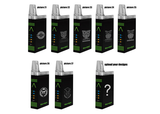 Stock Offer Electronic Dry Herb Vaporizer Atman Starlight Box Style Black Color