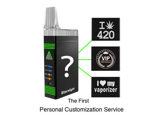 Stainless Steel Material Dry Herb Vaporizer Atman Starlight 2800 MAh Capacity Battery