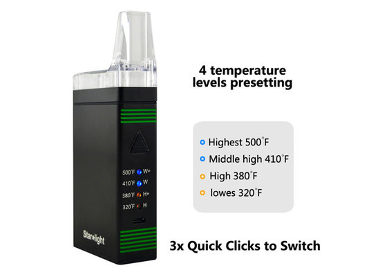 Elegant Appearance Portable Herbal Vaporizer With Advanced Temperature Controls