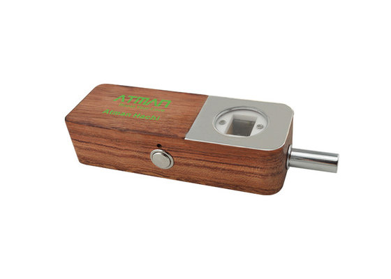 Crystal Glass Window Atman Hachi Portable Vaporizer Original Brazilian Rosewood Vaporizer