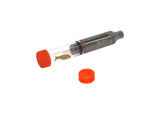 Metal Dry Herb Vaporizer / Atman King Goldenfish Smoking Pipe With Pyrex Glass