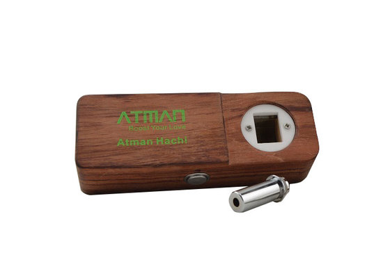 Atman Hachi Portable Electronic Dry Herb Vaporizer 1500mAh Capacity With Rose Wood