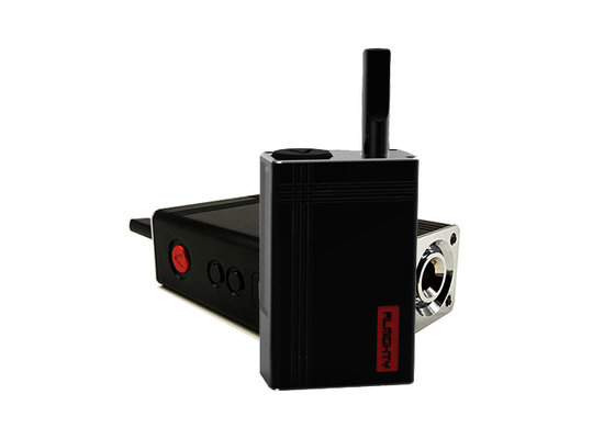 Atman Almighty V2 Dry Herb Vaporizer Black Color With A Small Grinder