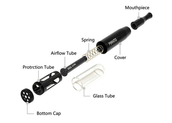 Atman Mantis Tobacco Dry Herb Vaporizer Smoking Pipe Eco - Friendly Aluminum Material