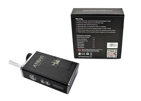 Atman Almighty V1 Electronic Dry Herb Vaporizer Black Innovation Design