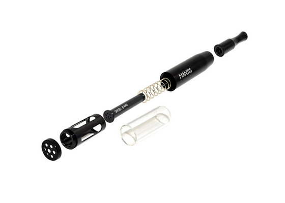 Atman Mantis Smoking Pipe Anodic Hard Oxide Surfacing 3.8 Ml Volume With 4 Side Windows