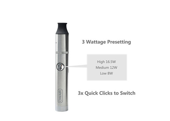 1100 MAh Battery Portable Herbal And Wax Vaporizer / ATMAN Owar Wax Vaporize