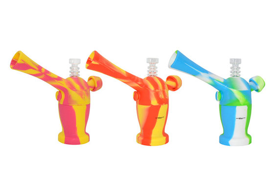 Easy Carry Silicone Nectar Collector / Silicone Rubber Smoking Pipes