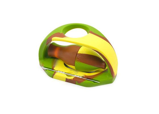 Atman WG22 Smoking Water Pipe Removable Quartz Nail Rainbow Sharp Design