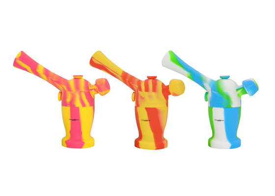 Silicone Material Water Pipe ATMAN Nereus W10 For Both Concentration And Flower