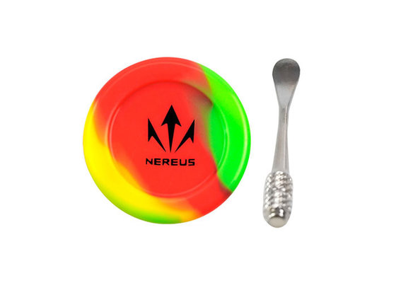 Silicone Material Water Pipe ATMAN Nereus W10 For Both Concentration And Flower