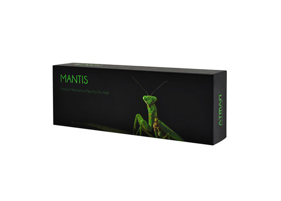 Mechanical Metal Smoking Twisty Glass Pipe Atman Mantis For Dry Herb Tobacco
