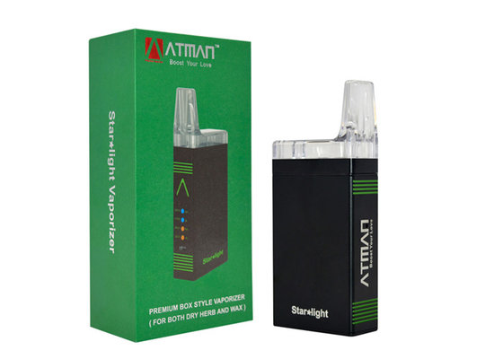 Temp Control ATMAN Starlight Vaporizer / Dry Herbal And Wax Vaporizer