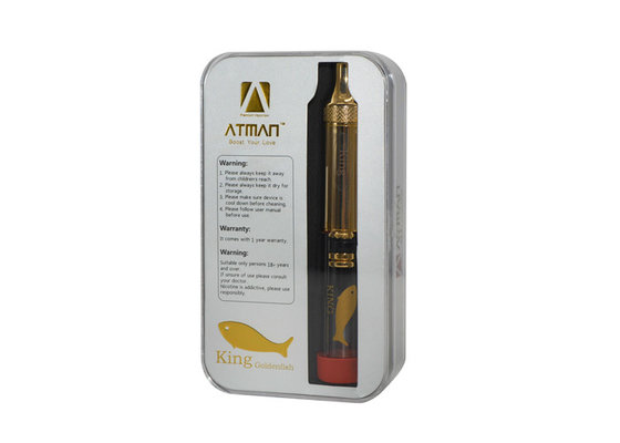 Multi - Functional Atman King Goldenfish Smoking Pipe With Twist Switch