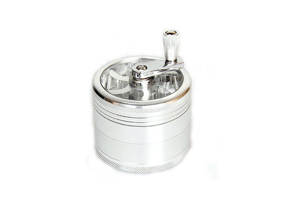 0.3 Mm Blade Distance Electronic Herb Grinder Four Parts Filter Design