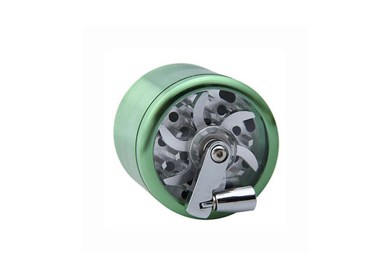0.3 Mm Blade Distance Electronic Herb Grinder Four Parts Filter Design