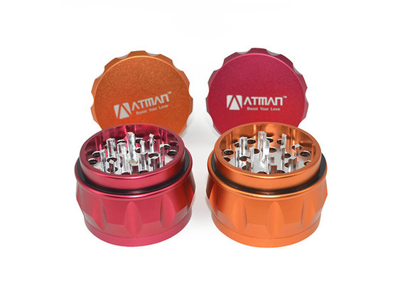 Fashion Beauty Colors Tobacco Smoking Grinder / 4 Layers Weed Grinder