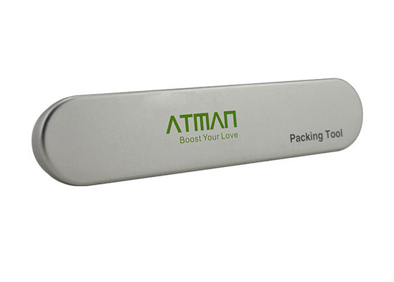 Miniature Sized Stainless Steel Dab Tool Atman Spoon Pusher Smoking Accessories