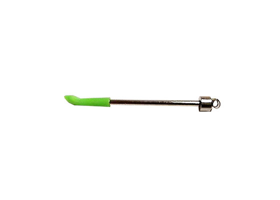 Portable Stainless Steel Dab Tool / Colorful Dabber Tool With Non Stick Silicone Tip