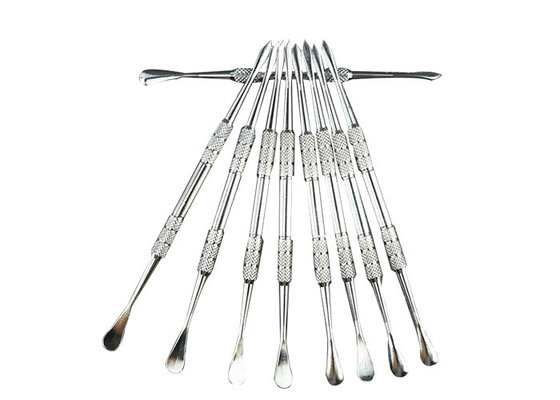 Durable Smoking Stainless Steel Dab Tool / Oil Dab Wax Tools With Double Sided