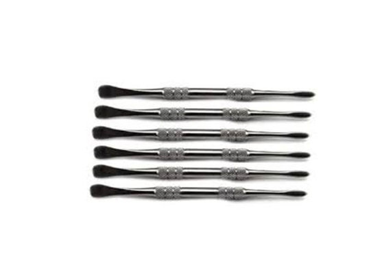Two Ways Silver Stainless Steel Dab Tool Perfect For Wax / Concentrate