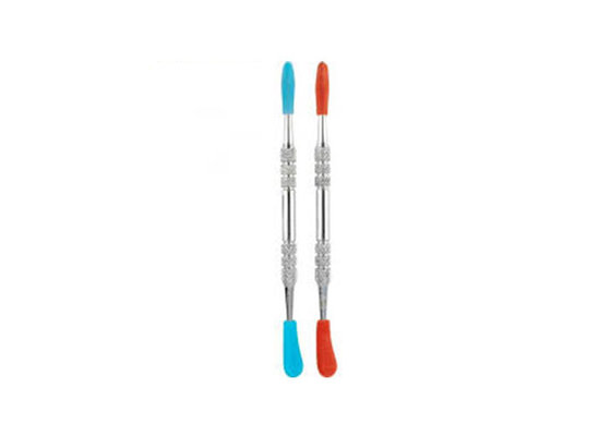 Two Ways Silver Stainless Steel Dab Tool Perfect For Wax / Concentrate