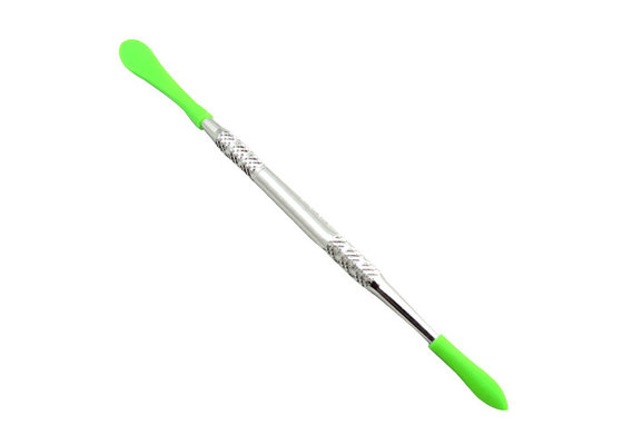 Durable Wax Dabber Tool / Silicone Tip Smoking Dabber Sticks Easy Manage Dry Herb