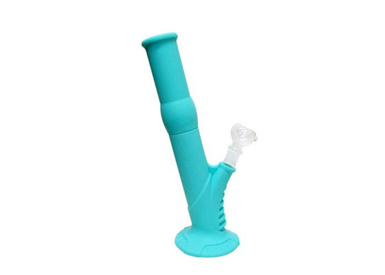 2 Pieces Design Silicone Nectar Collector With Glass Bowl Hand Pipe