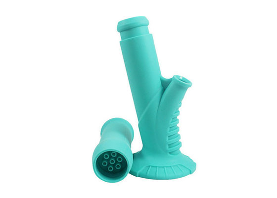 2 Pieces Design Silicone Nectar Collector With Glass Bowl Hand Pipe