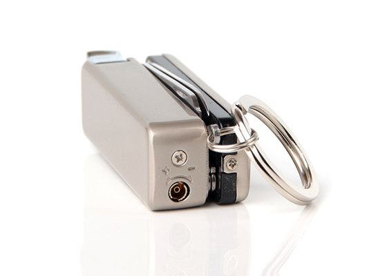 Mixed Colors Smoking Accessories , Gas Refill Metal Inflatable Lighter
