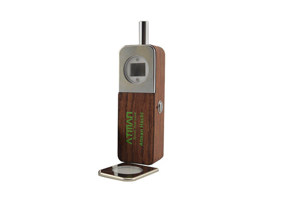 Handheld Atman Hachi Wooden Dry Herb Vaporizer With Replaceable Heating Mesh